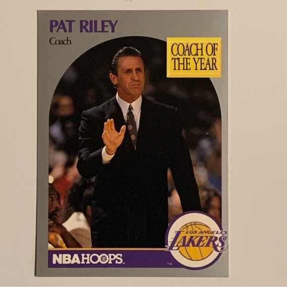 NBA HOOPS | Toys | 99 Nba Hoops Los Angeles Lakers Pat Riley 317 | Poshmark